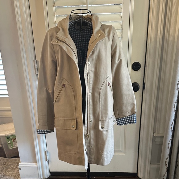 J. Crew | Jackets & Coats | J Crew Tan Utility Jacket | Poshmark
